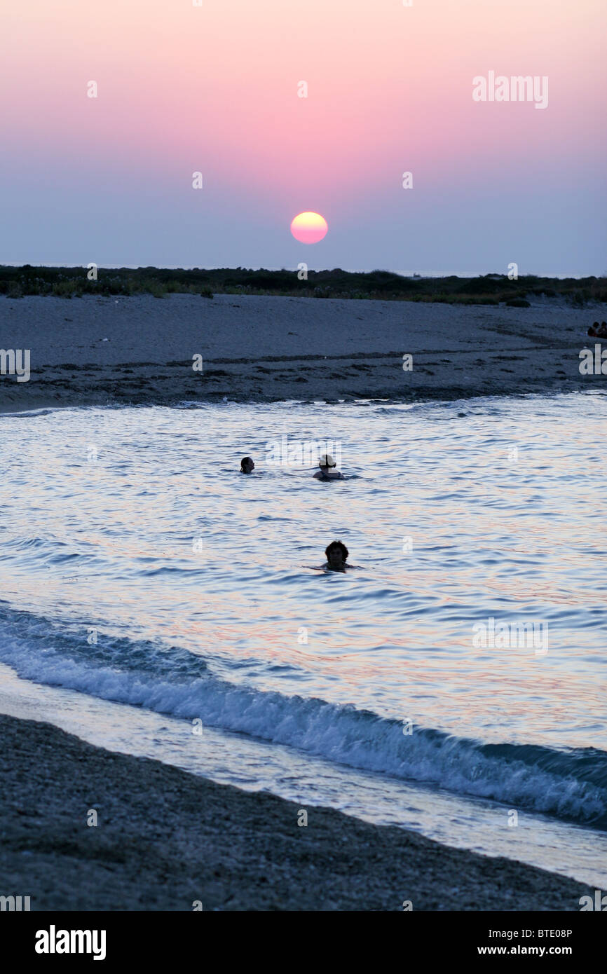 people bathing sea sunshine Lefkada Lefkas Greece Greek Ionian Islands ...