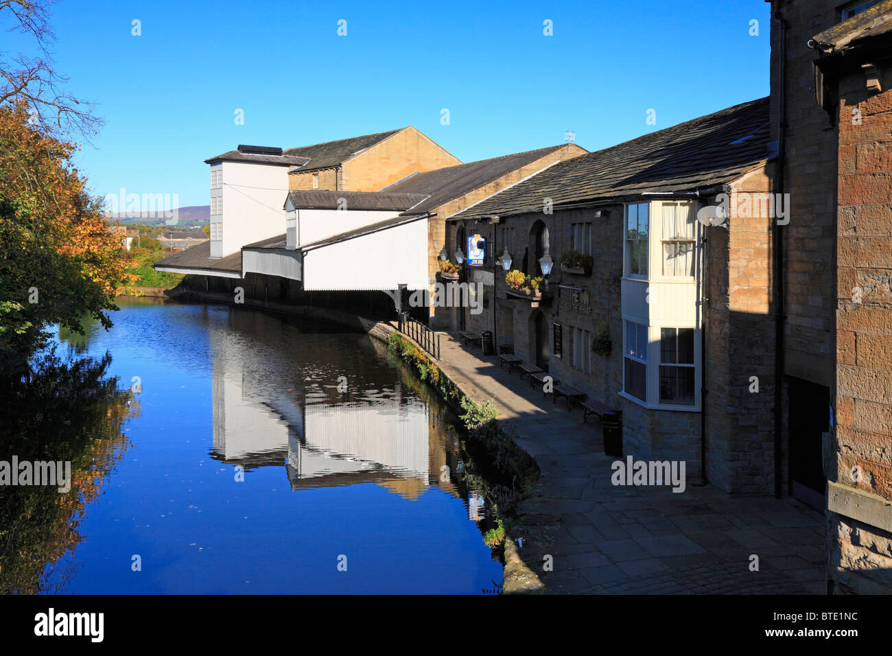 Weavers' Triangle, Leeds & Liverpool Canal and The Inn on the Wharf ...