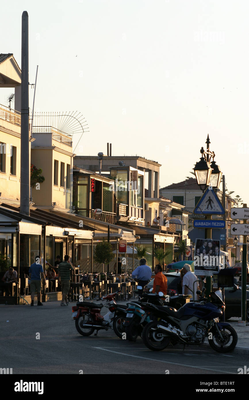 Greece Greek Ionian Islands island isle Lefkada Lefkas town village ...