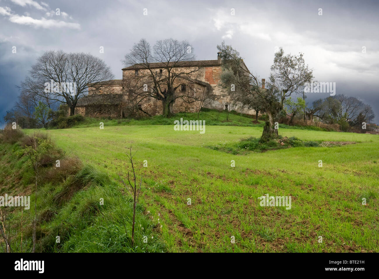 Old historic farm house Stock Photo - Alamy