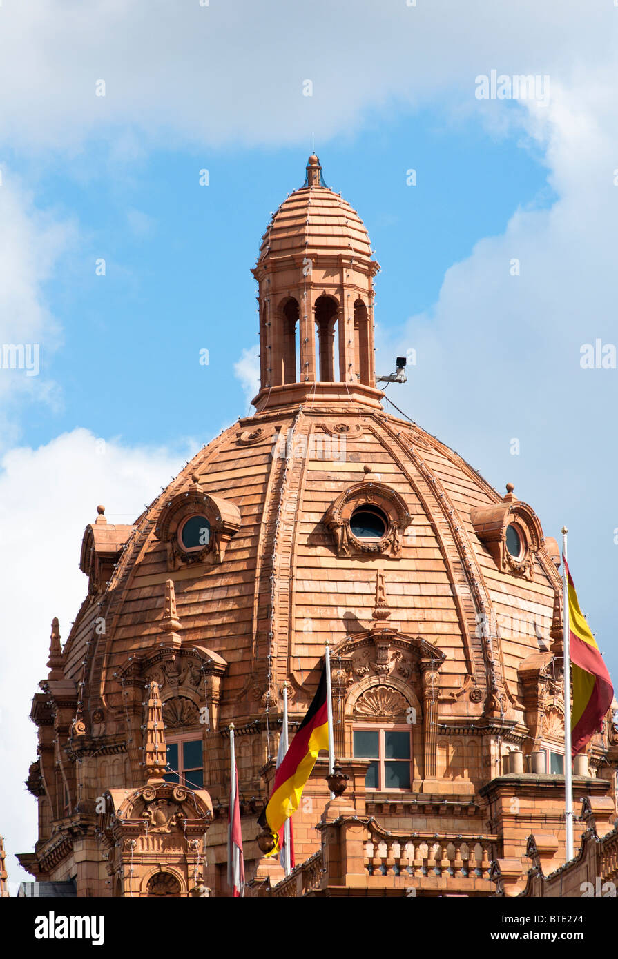 The famous Harrods department store in Knightsbridge, London Stock ...