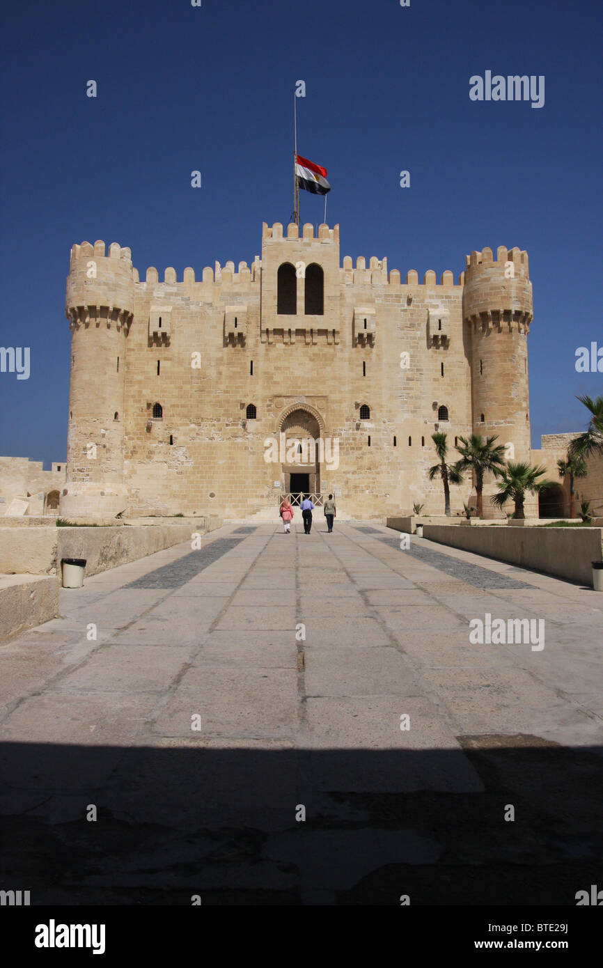 Citadel of Qaitbay, Alexandria Stock Photo - Alamy