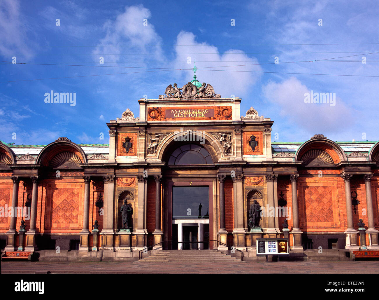 NY Carlsberg Glyptotek (Gallery), Facade Stock Photo - Alamy