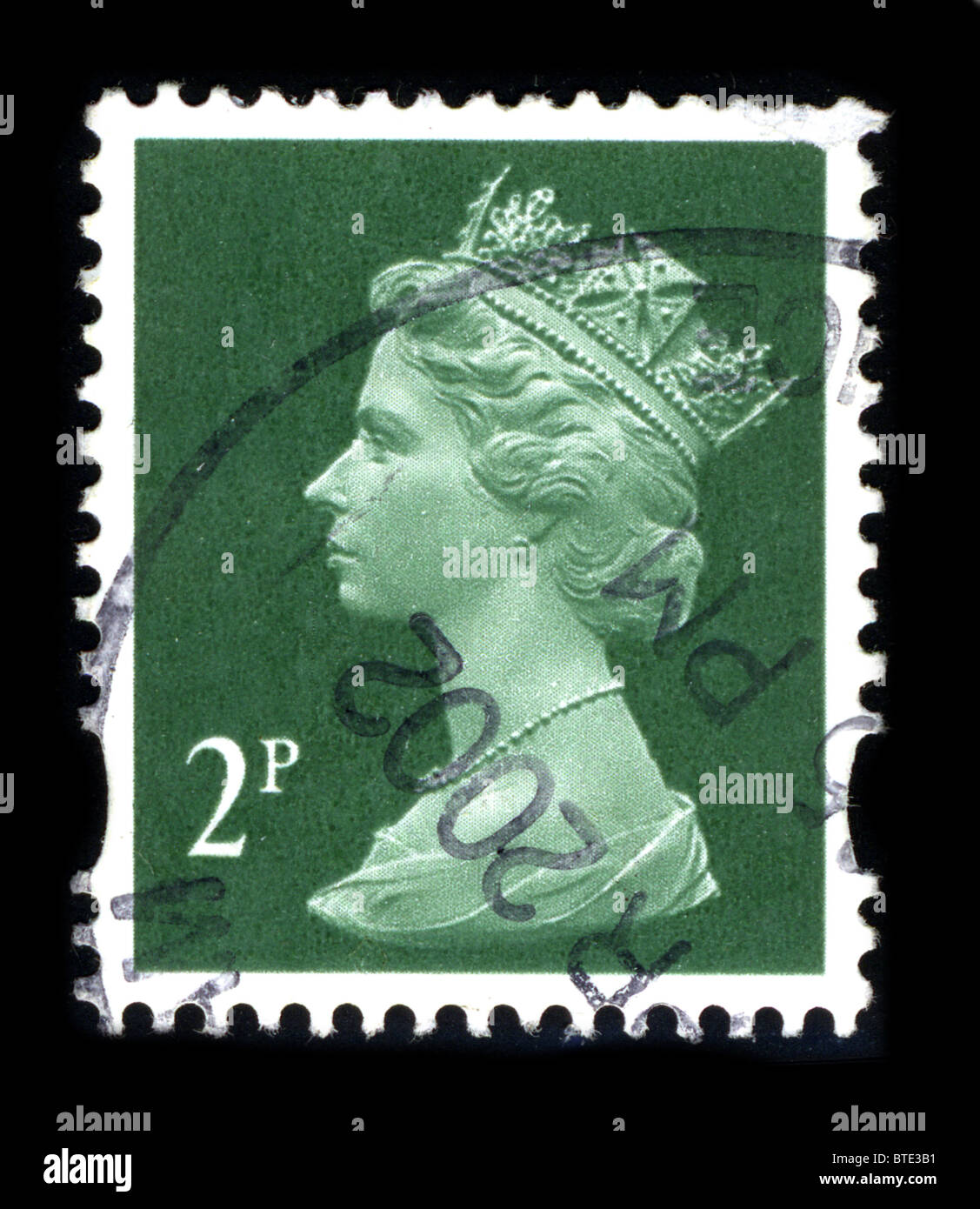 UNITED KINGDOM - CIRCA 2002: An English Used First Class Postage Stamp ...