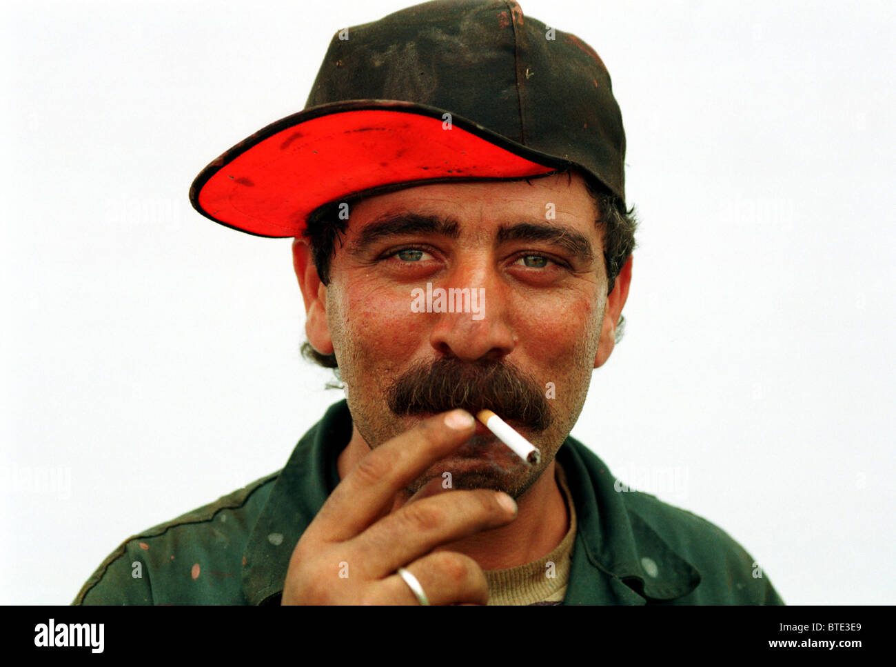A portrait of a worker, Antwerp, Belgium Stock Photo - Alamy