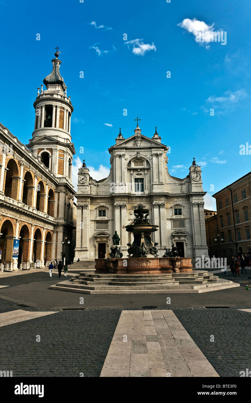 Santuario della Santa Casa, Shrine of the Holy House, pilgrimage church ...