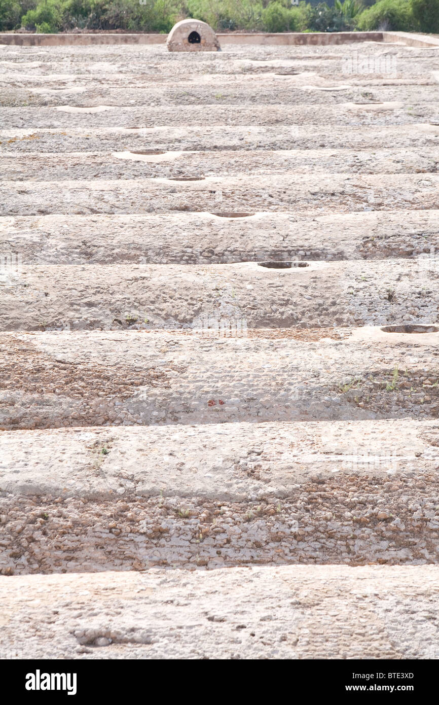 Roman ruins (Water storage facilities) Tunis Tunsia Stock Photo - Alamy