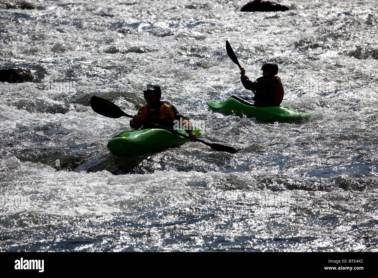 Canoe rapids river hi-res stock photography and images - Alamy
