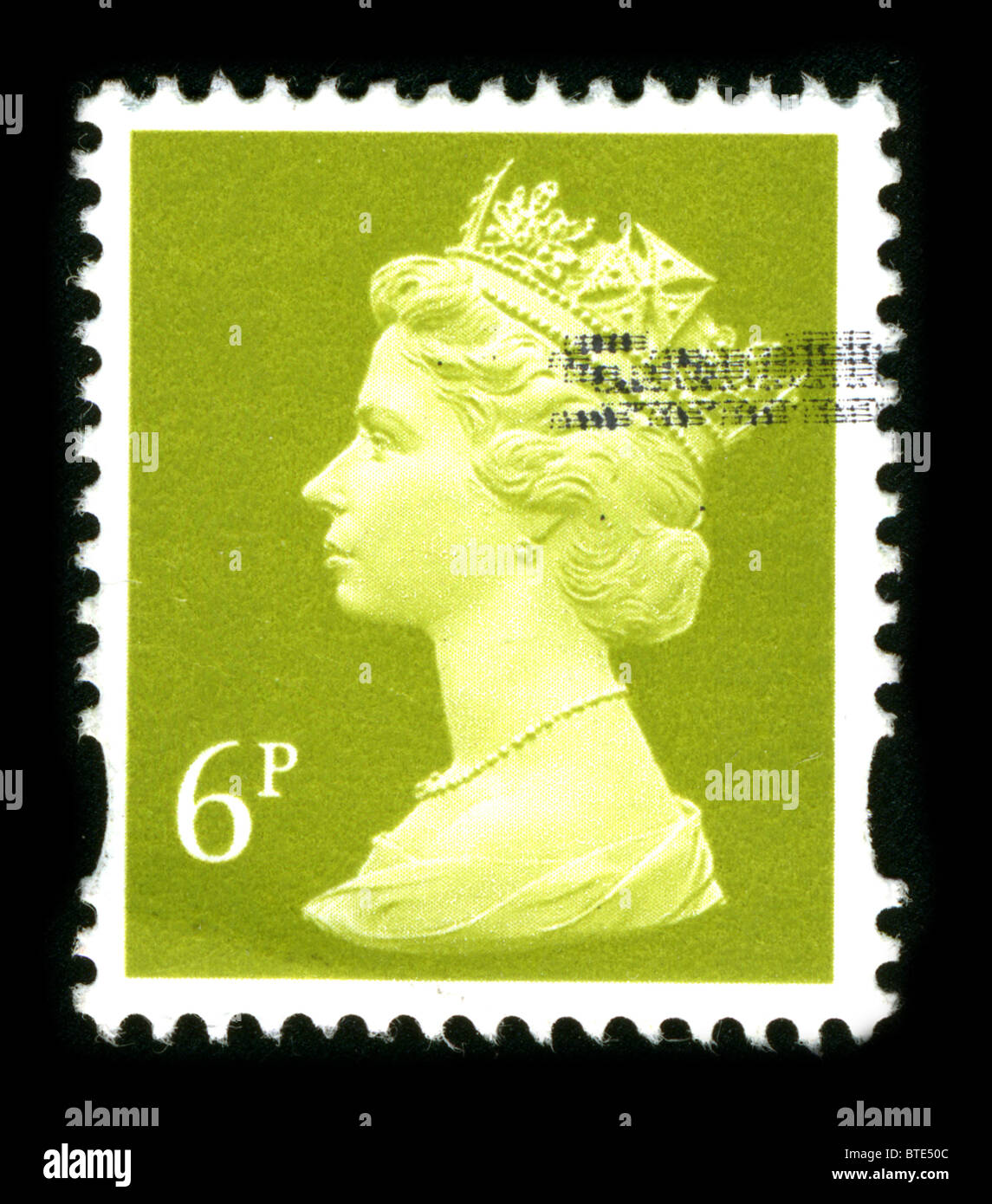 UNITED KINGDOM - CIRCA 1990: An English Used First Class Postage Stamp ...