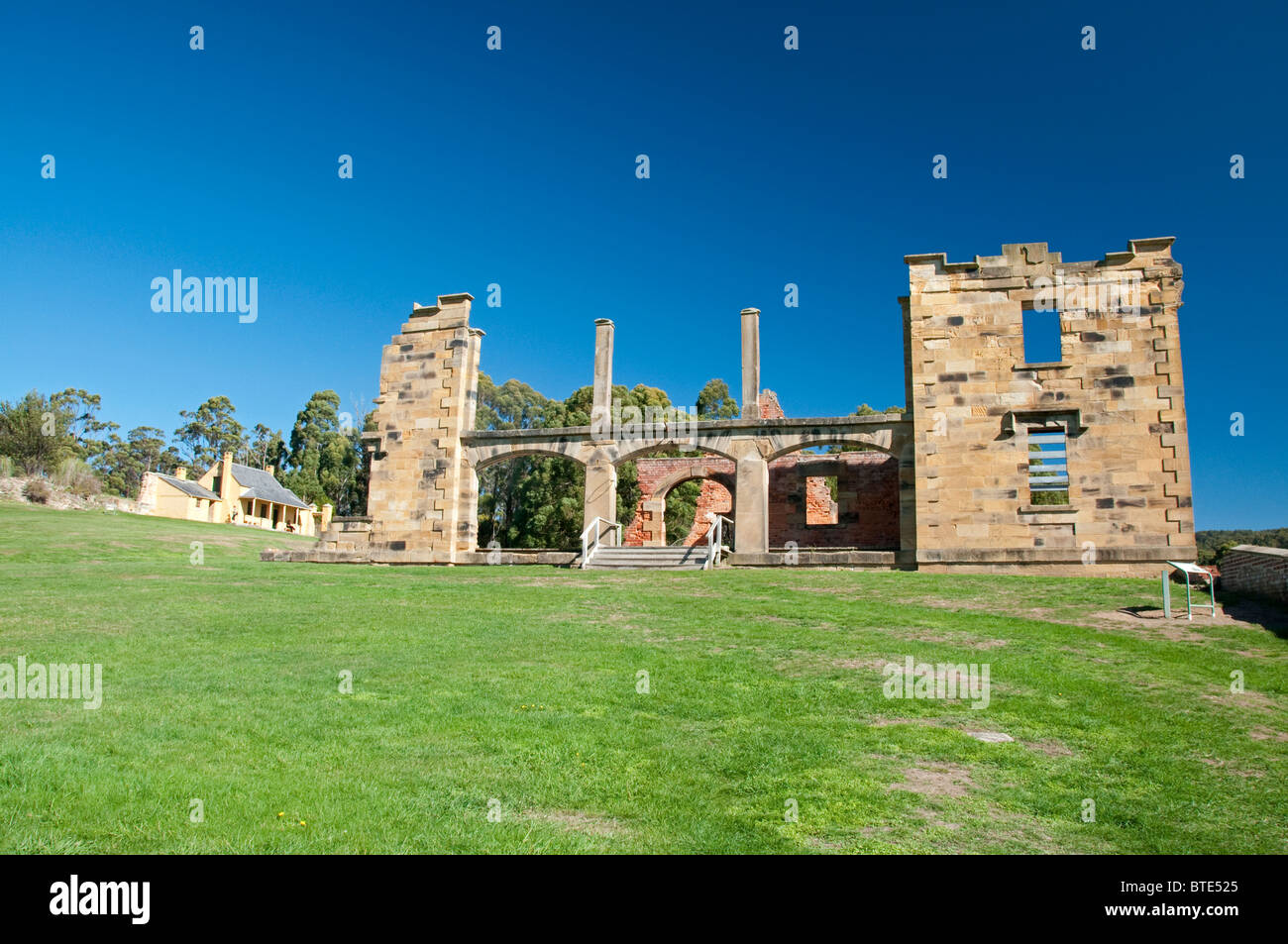 Ruins of the Hospital, Port Arthur Historic Site, Tasmania, Australia ...