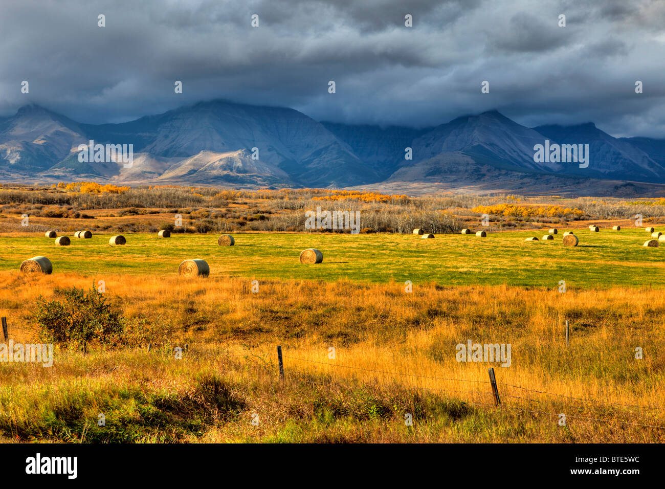 Rocky range waterton lakes hi-res stock photography and images - Alamy