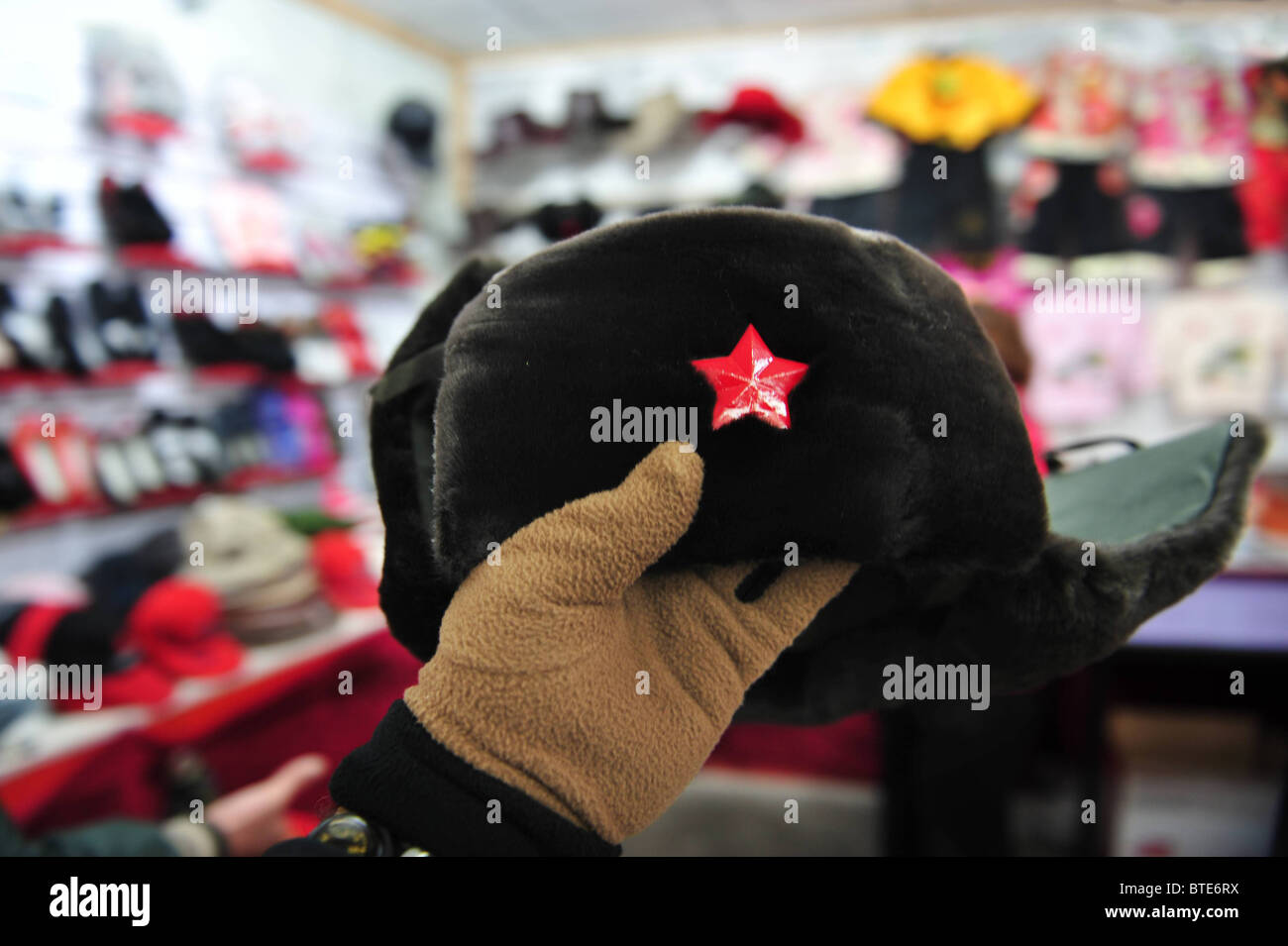 Military Red Star Hat High Resolution Stock Photography and Images - Alamy