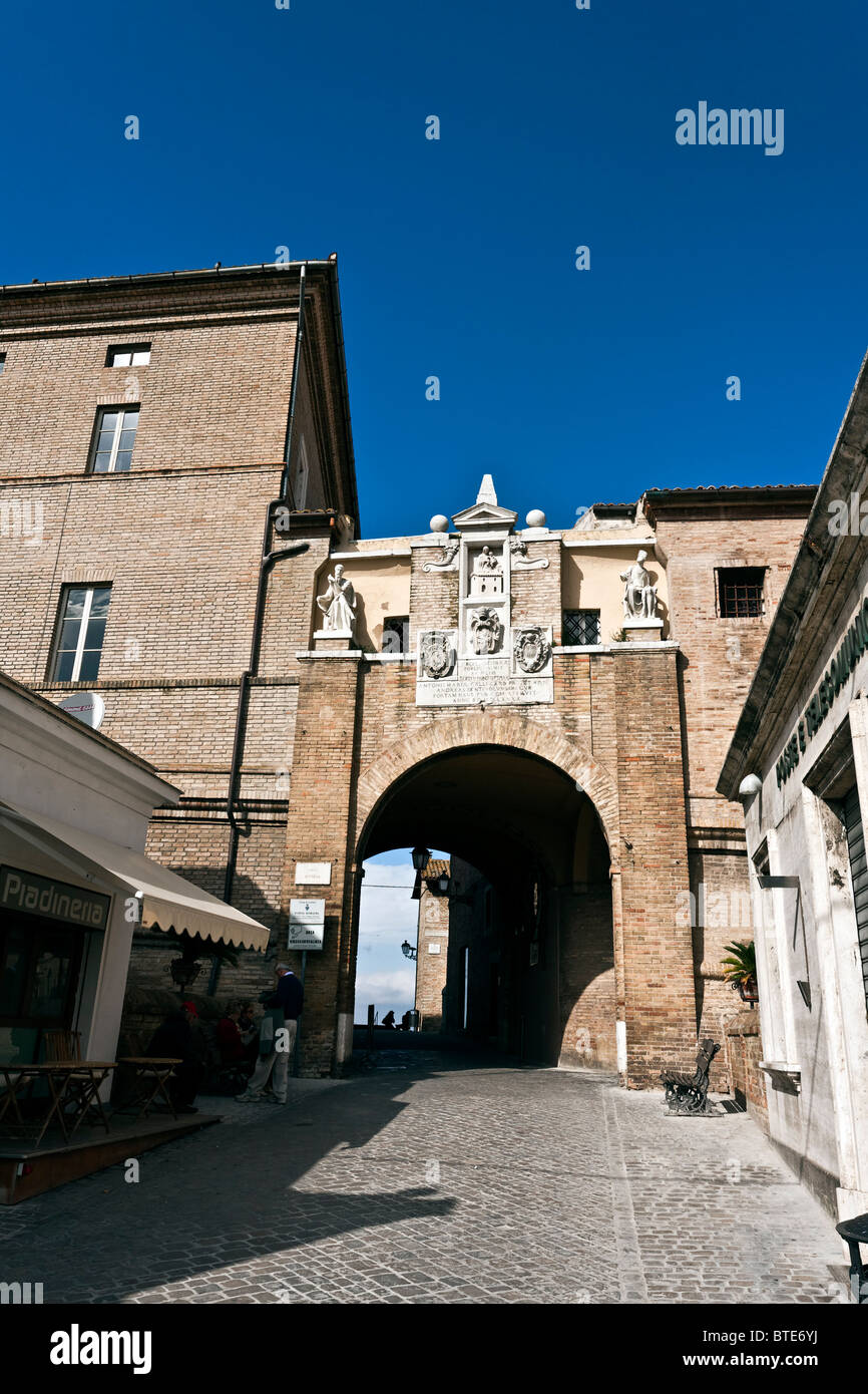Door of Loreto, Ancona, Marche, Italy Stock Photo - Alamy