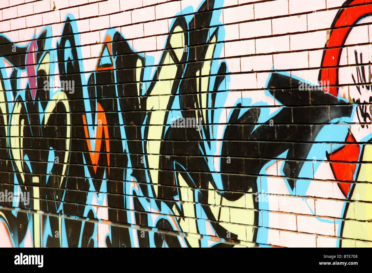 Bright Graffiti High Resolution Stock Photography and Images - Alamy