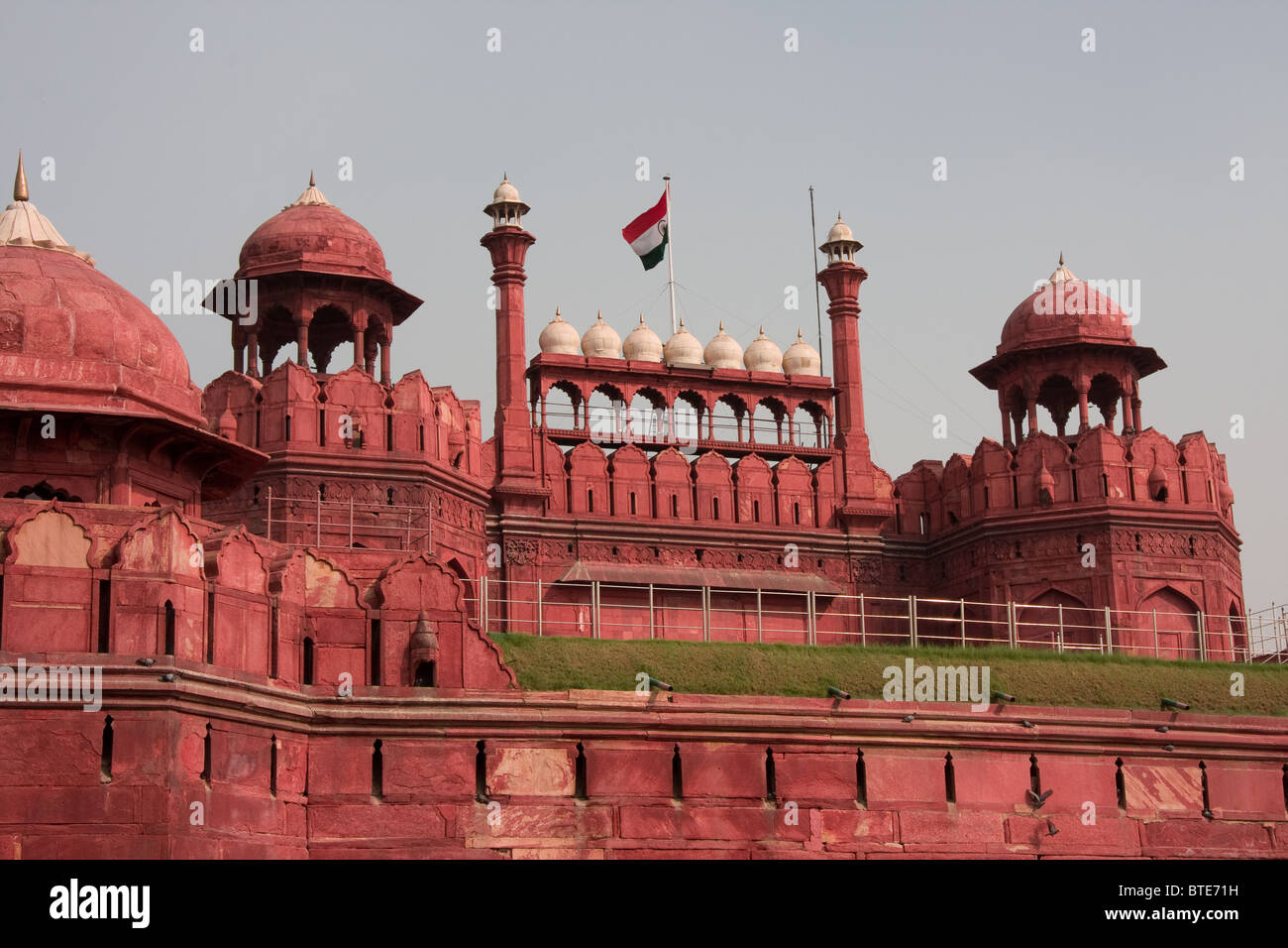 Red fort, Delhi India Stock Photo - Alamy