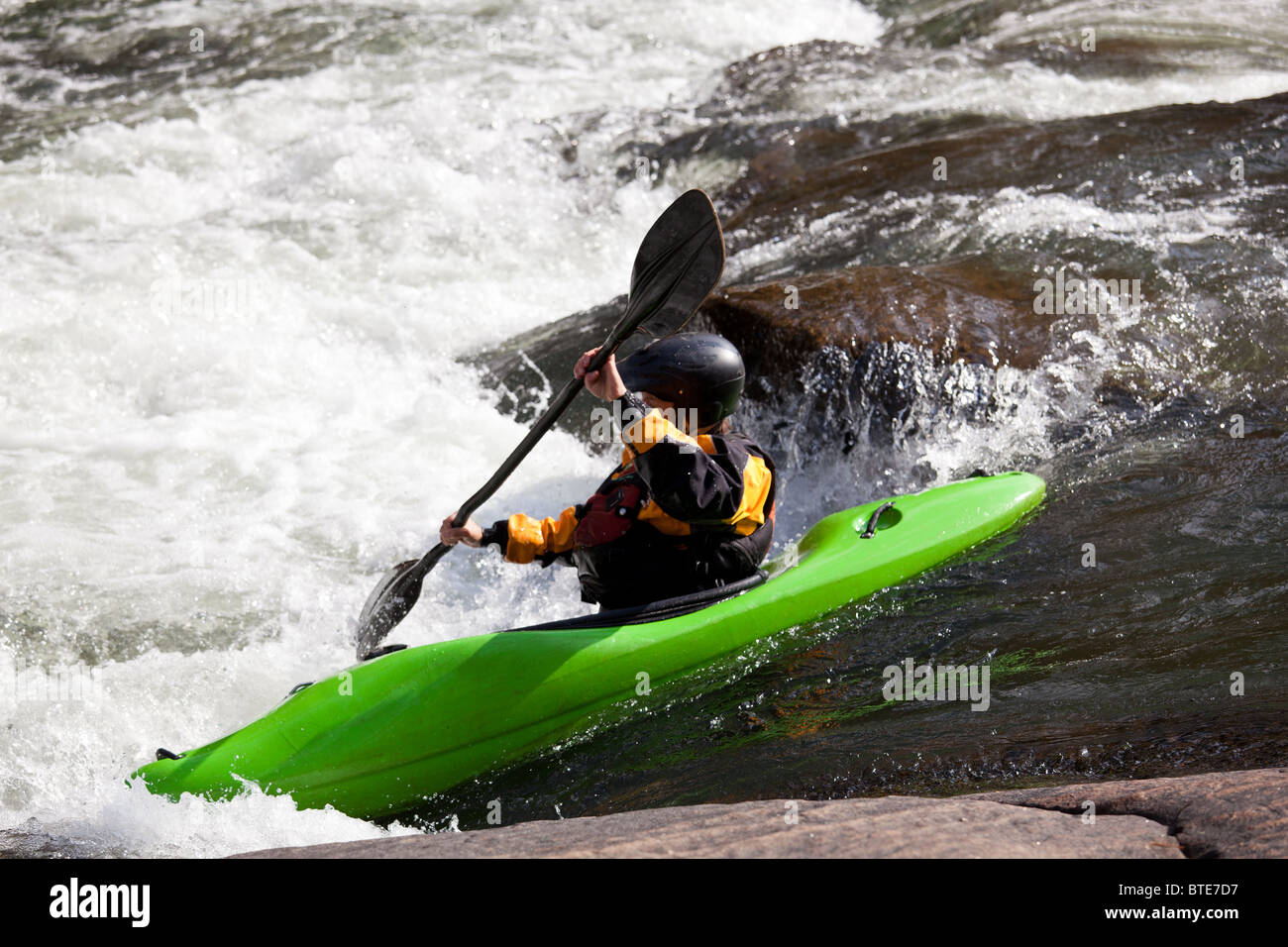 Canoe rapids river hi-res stock photography and images - Alamy
