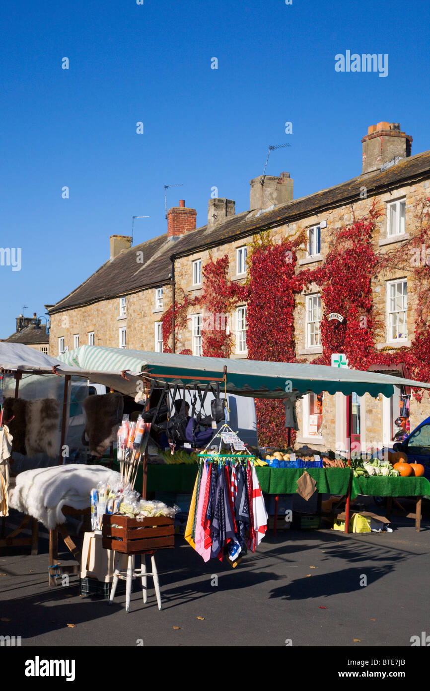 Masham Market North Yorkshire England Stock Photo - Alamy