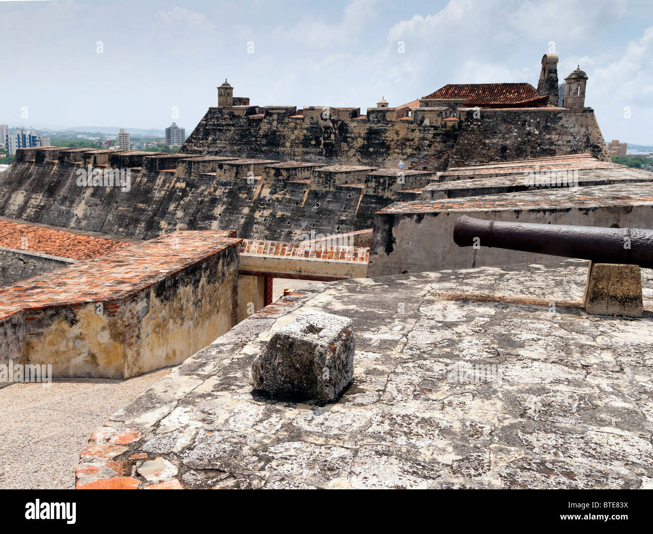 San Felipe de Barajas fortress in Cartagena, Colombia Stock Photo - Alamy
