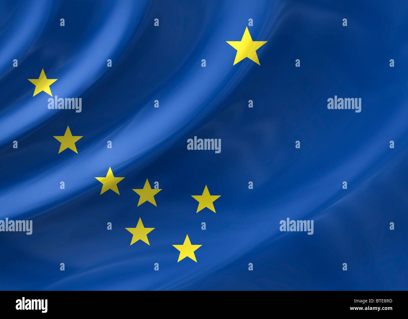 Alaska flag hi-res stock photography and images - Alamy