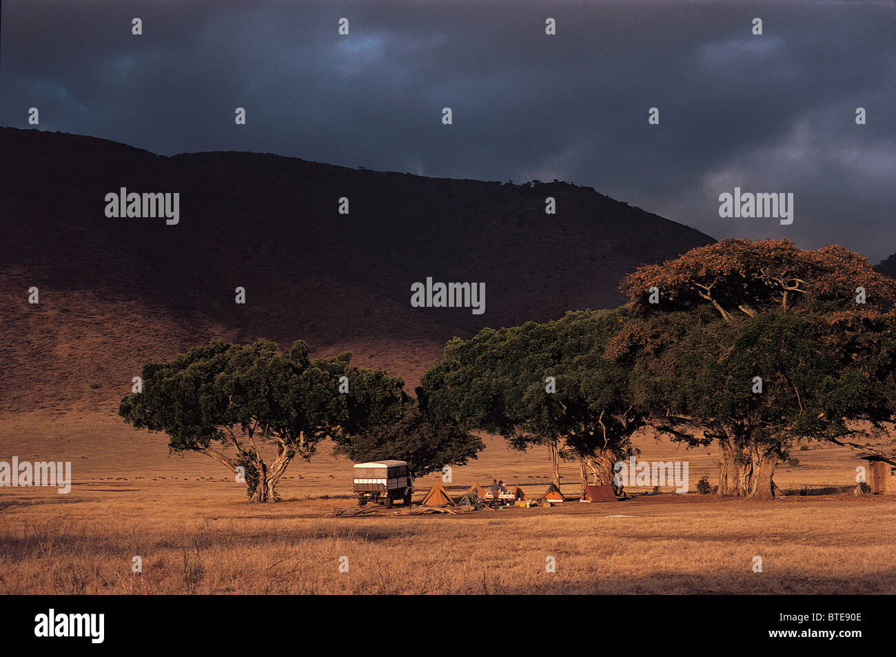 The Ngorongoro Crater in Tanzania Stock Photo - Alamy