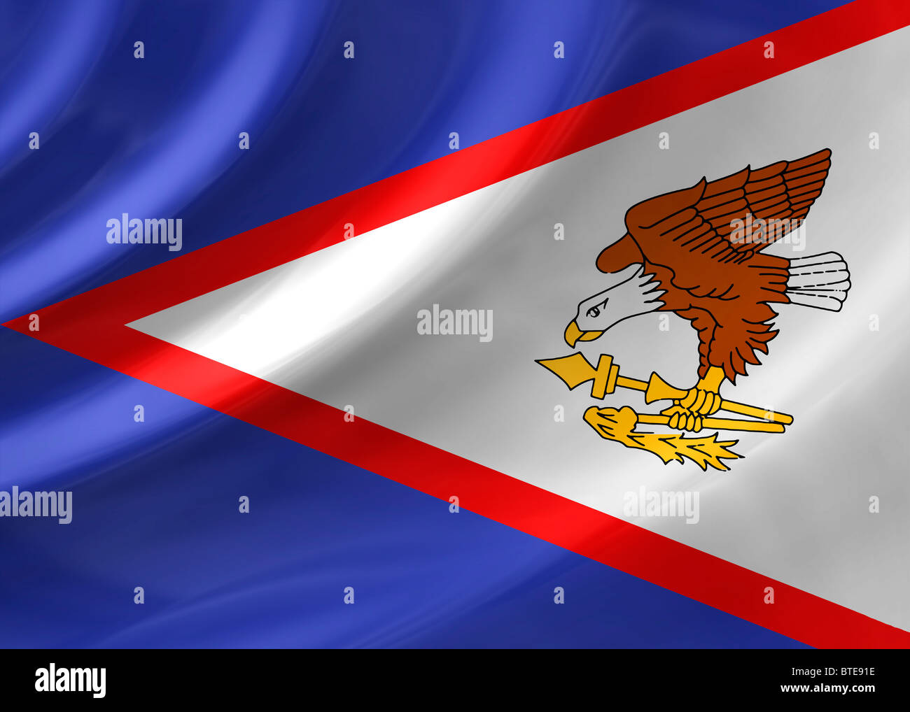 American samoa flag hi-res stock photography and images - Alamy