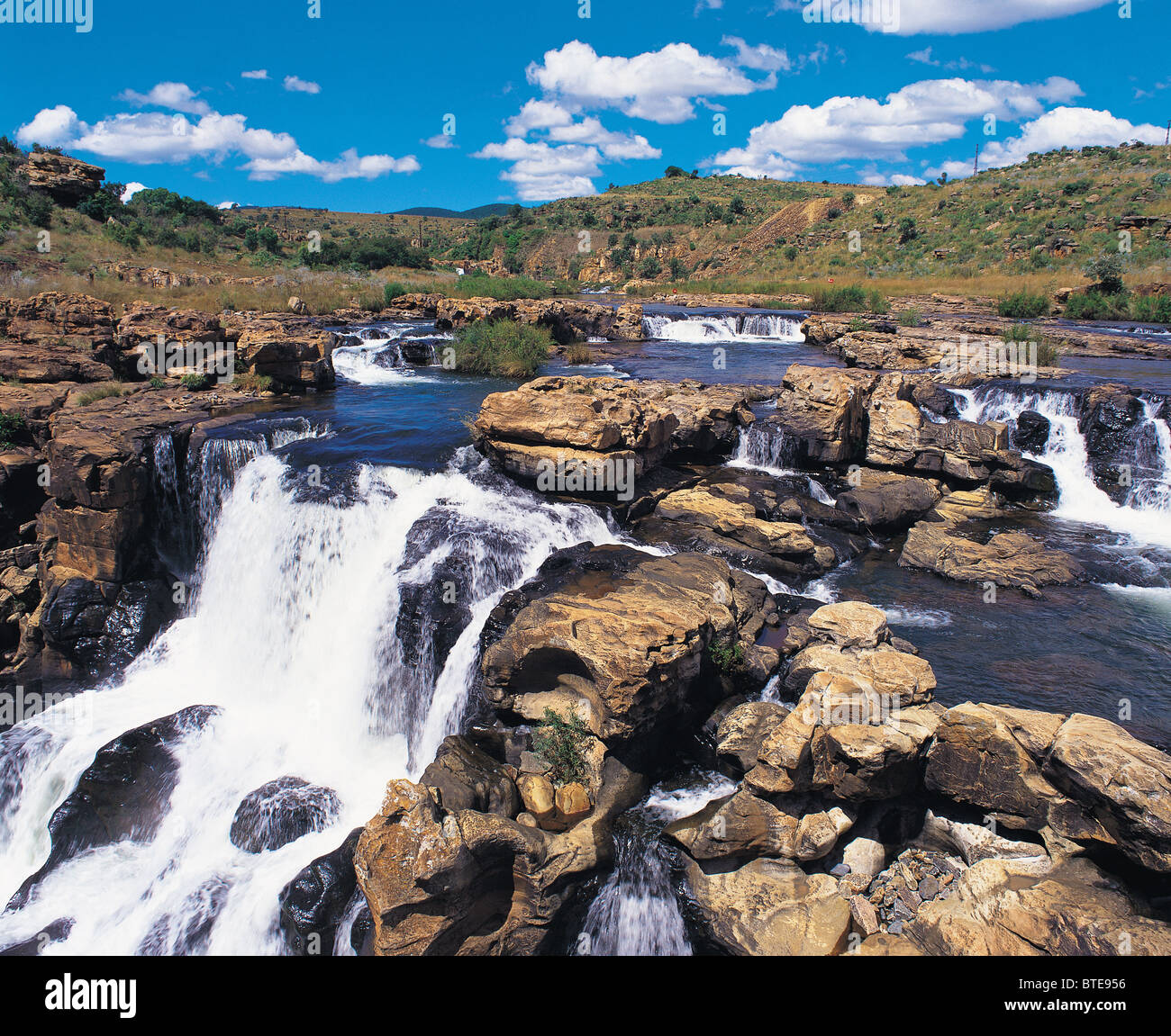 The Blyde River Waterfall in Mpumalanga Stock Photo - Alamy