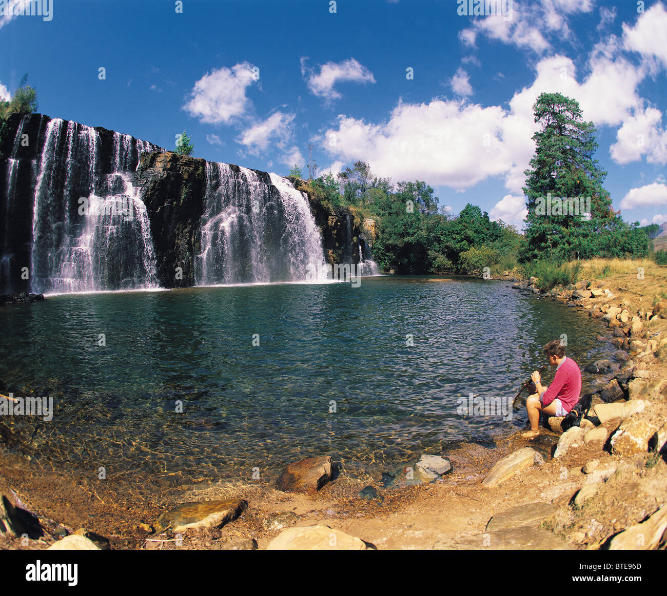 Forest Falls in Mpumalanga Stock Photo - Alamy