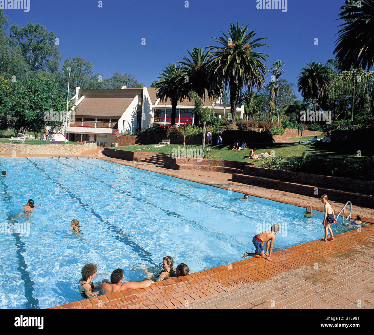 Badplaas Holiday Resort in Mpumalanga Stock Photo, Royalty Free Image ...