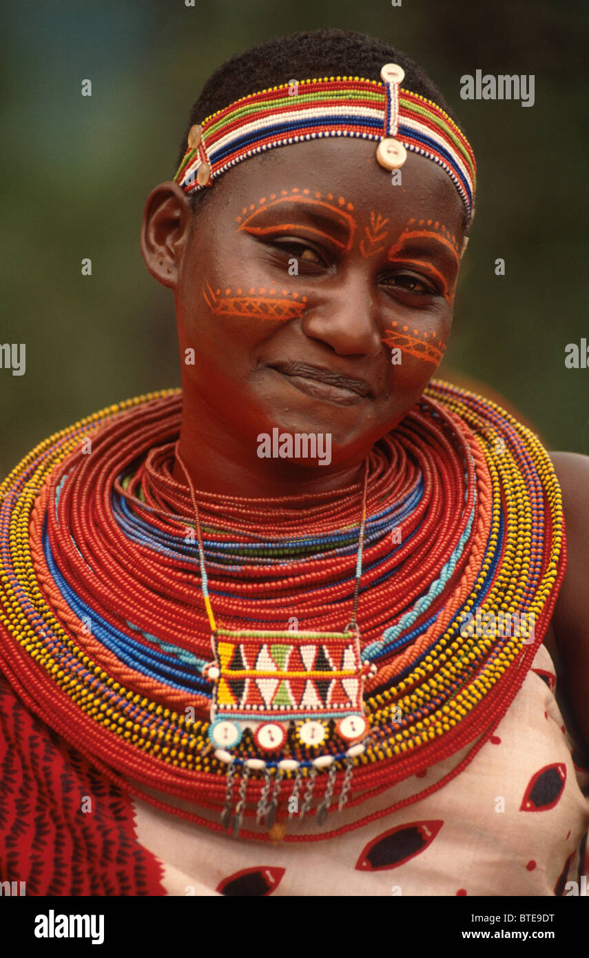 African Woman Africa Beadwork High Resolution Stock Photography and ...