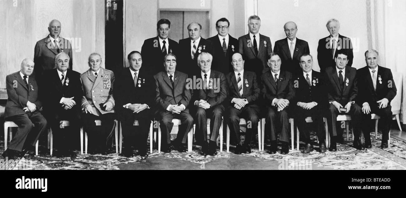 General Secretary Of The Cpsu Central Committee Black and White Stock ...