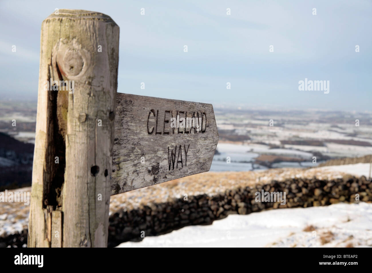 Bilsdale, North York Moors National Park; Cleveland Way Long Distance ...