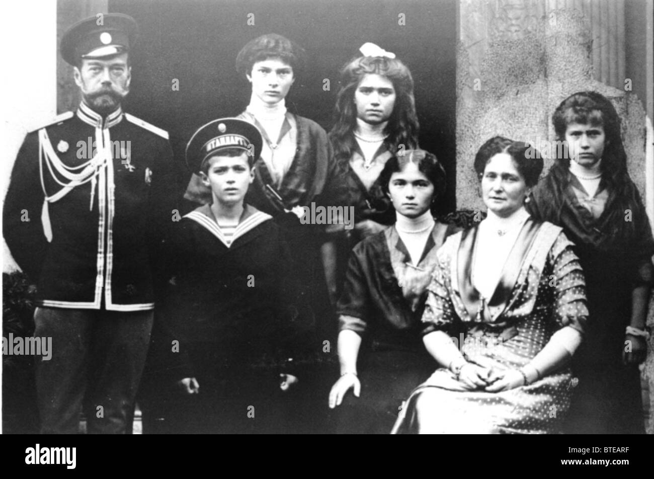 Nicholas Ii His Family High Resolution Stock Photography and Images - Alamy