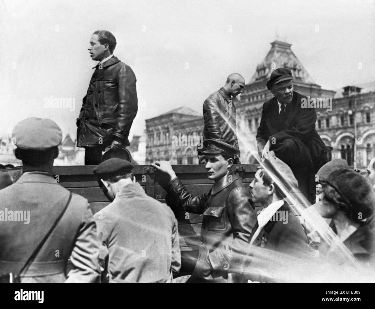 Lenin Red Square 1919 Black and White Stock Photos & Images - Alamy