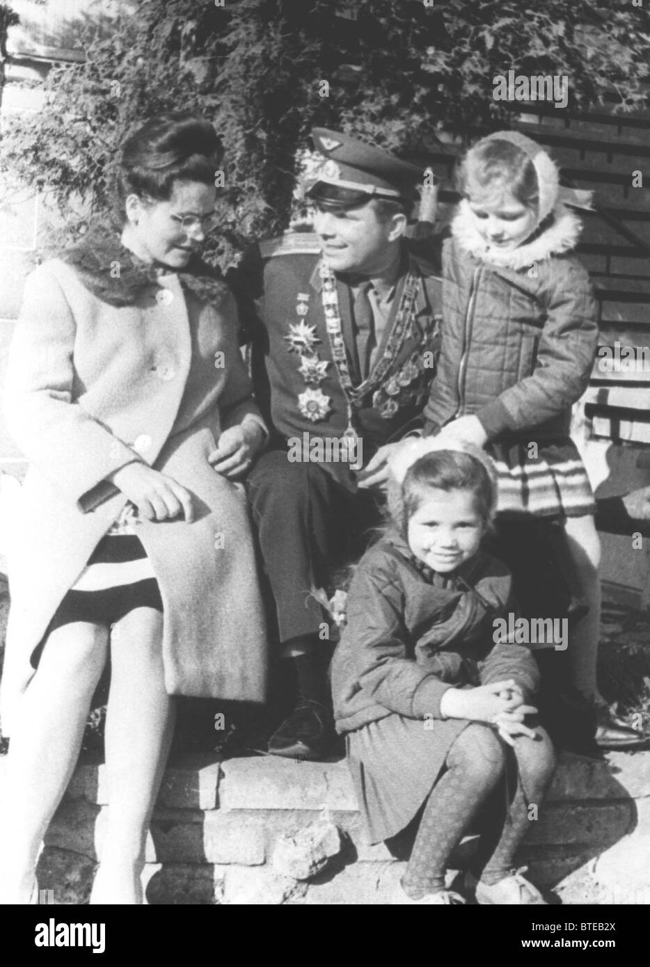 Cosmonaut Yuri Gagarin Black and White Stock Photos & Images - Alamy