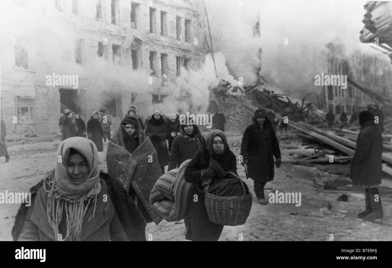 Blockade Leningrad 1941 1944 Stock Photos & Blockade Leningrad 1941 ...