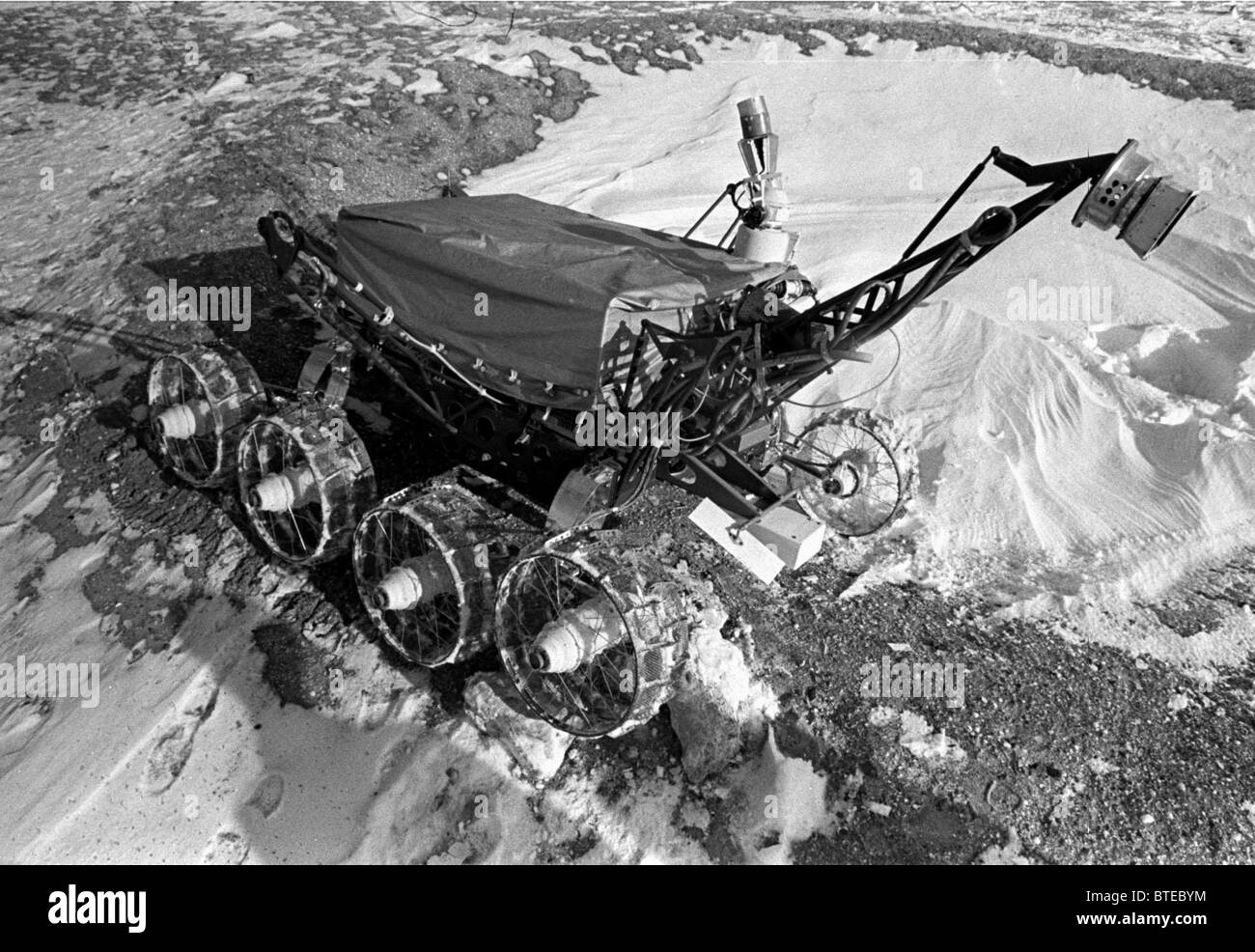 Deep Space Exploration Vehicle Black and White Stock Photos & Images ...