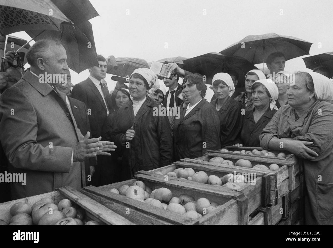 Gorbachev Black and White Stock Photos & Images - Alamy