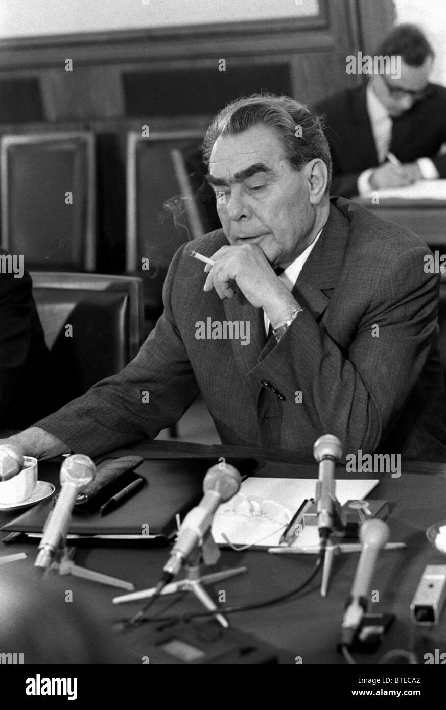 General Secretary Of The Cpsu Central Committee Black and White Stock ...