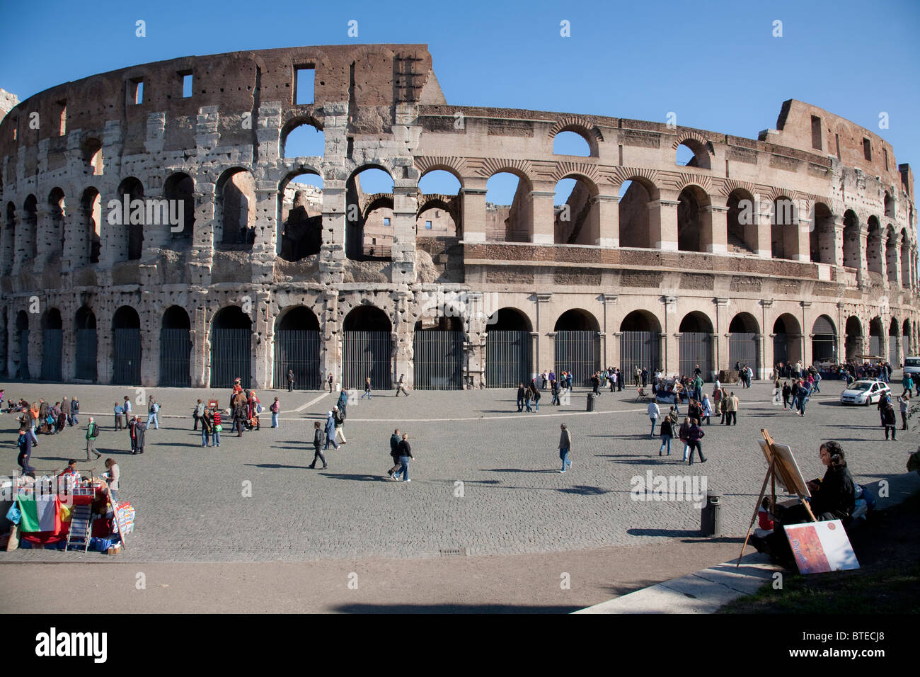 Colosseum The Roman Forum Ancient Rome Italy. Photo:Jeff Gilbert Stock ...
