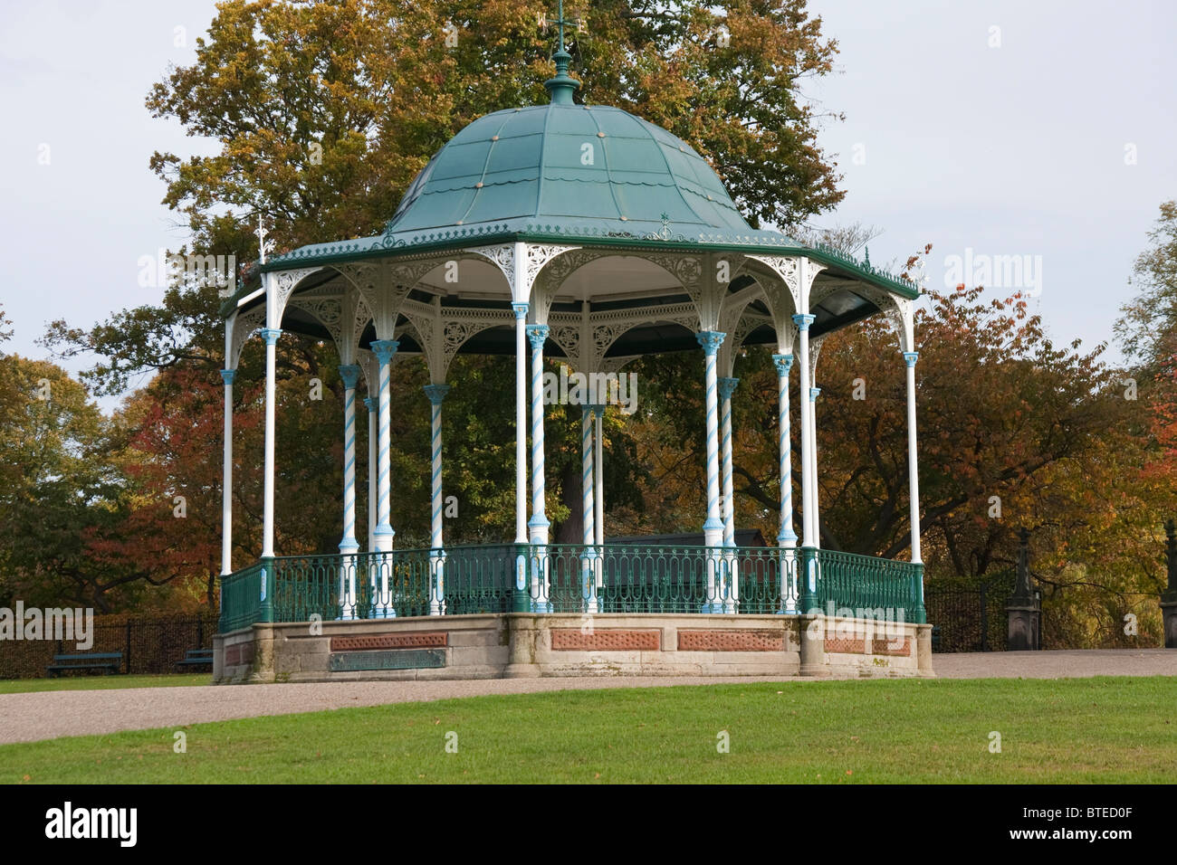 Victorian Park Bandstand England Stock Photos & Victorian Park ...