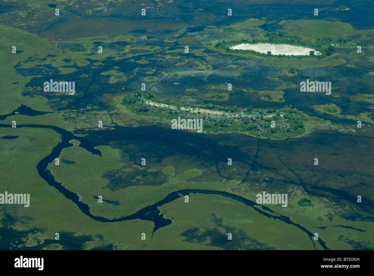 Okavango delta view aerial hi-res stock photography and images - Alamy