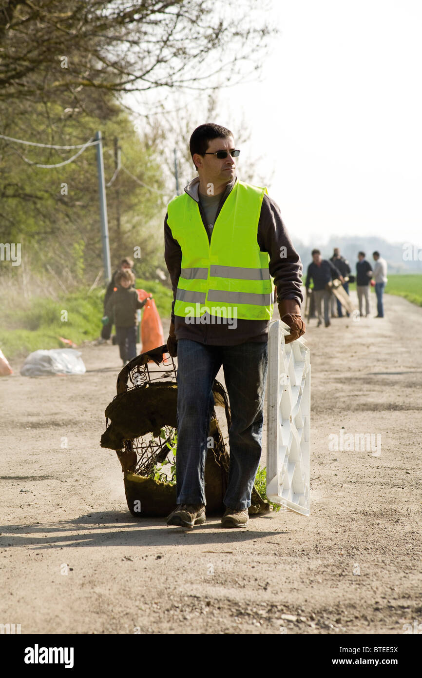 Community work high visibility hi-res stock photography and images - Alamy