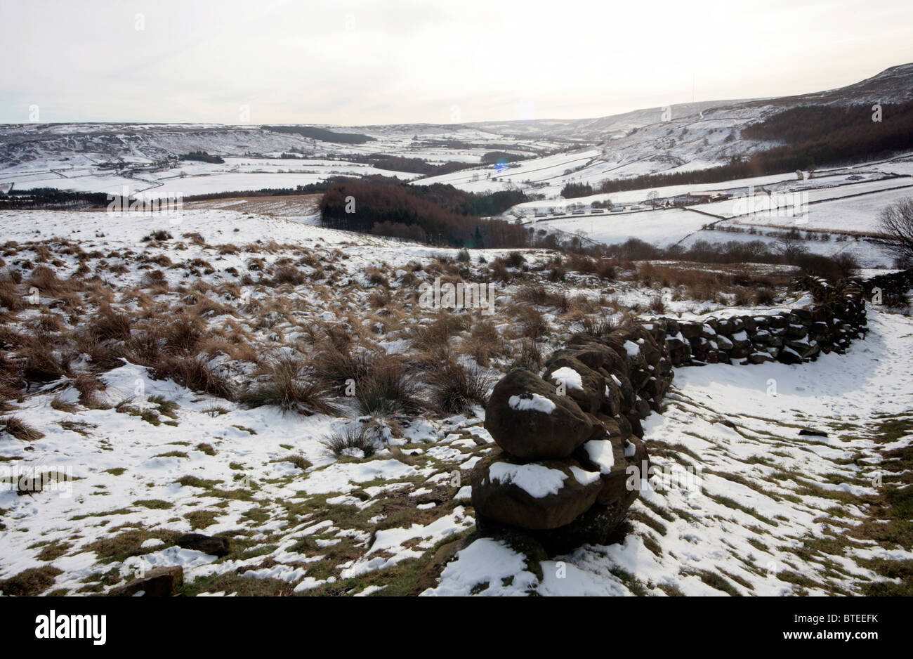Bilsdale, North Yorks Moors, Winter Stock Photo - Alamy