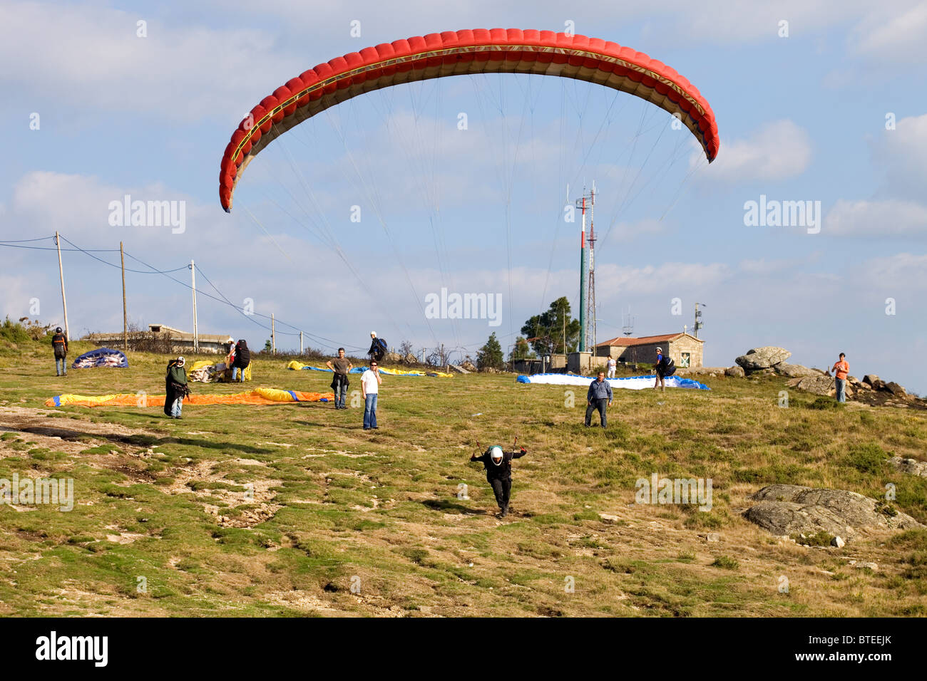Paragliding Cross-country Portuguese League, in the north of Portugal ...