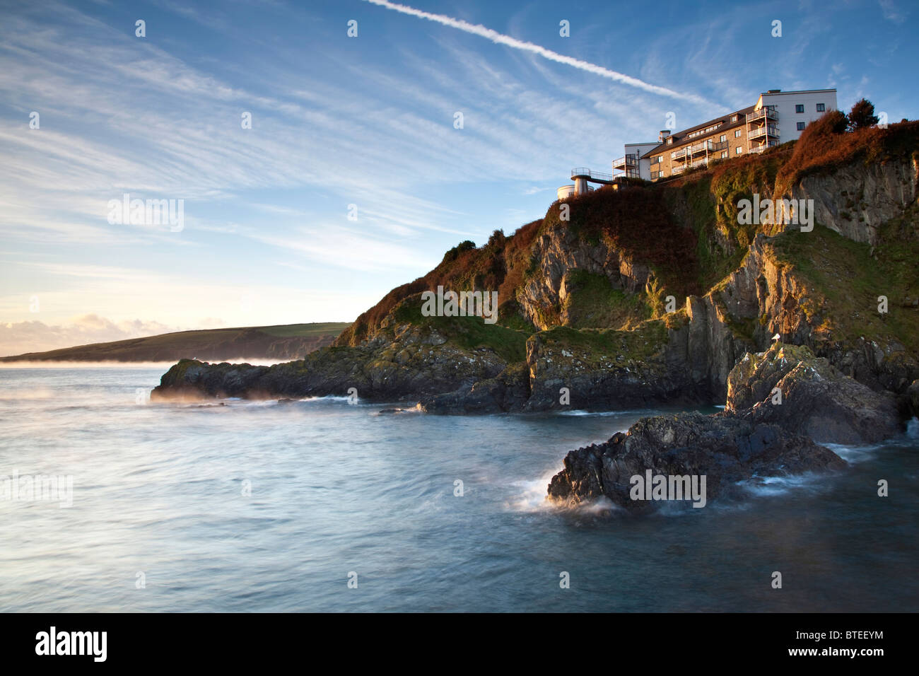 Stuckumb Point at Sunrise Stock Photo - Alamy