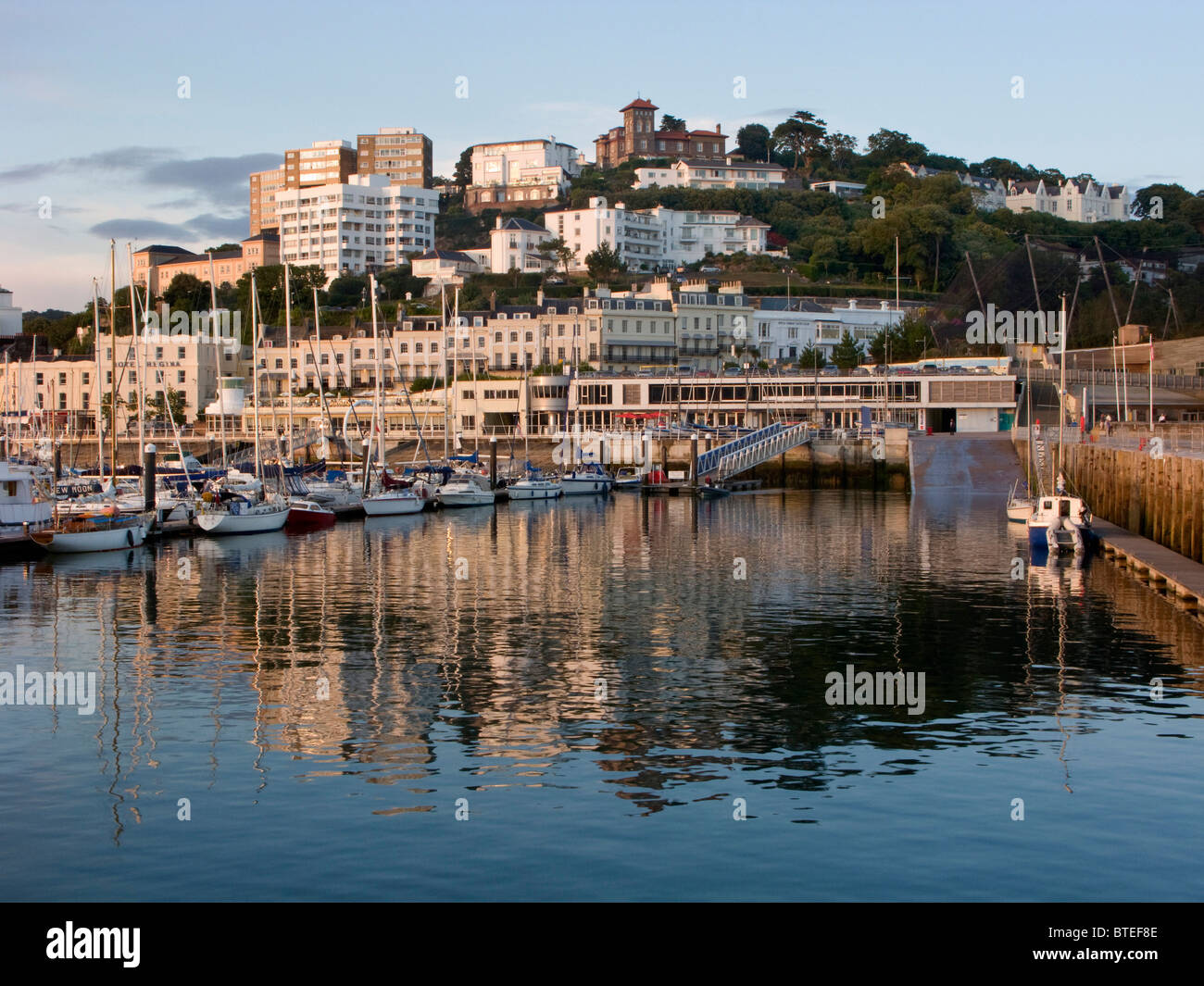 Torquay Overview, South Devon, UK Stock Photo - Alamy