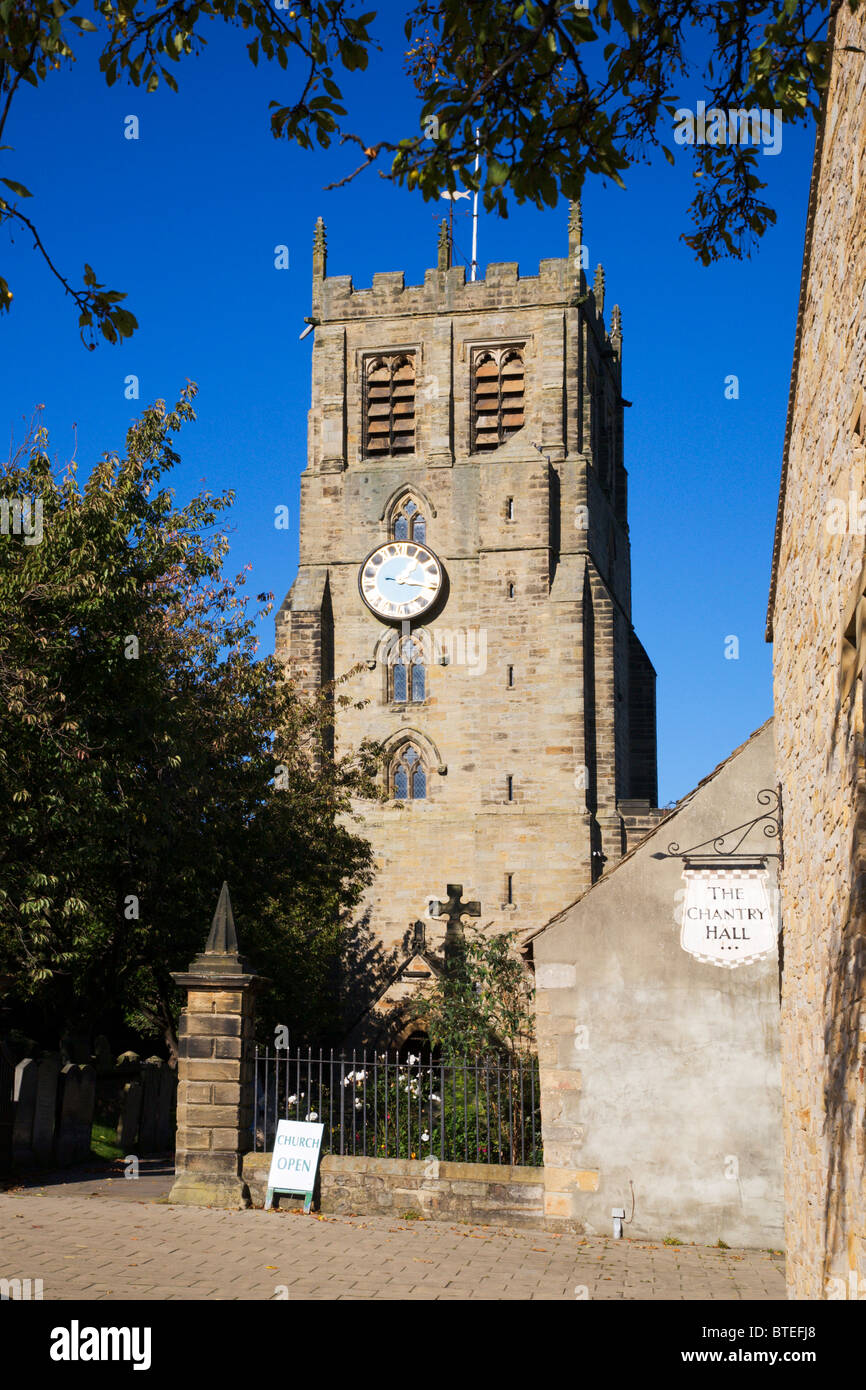 St Gregorys Church Bedale North Yorkshire England Stock Photo - Alamy