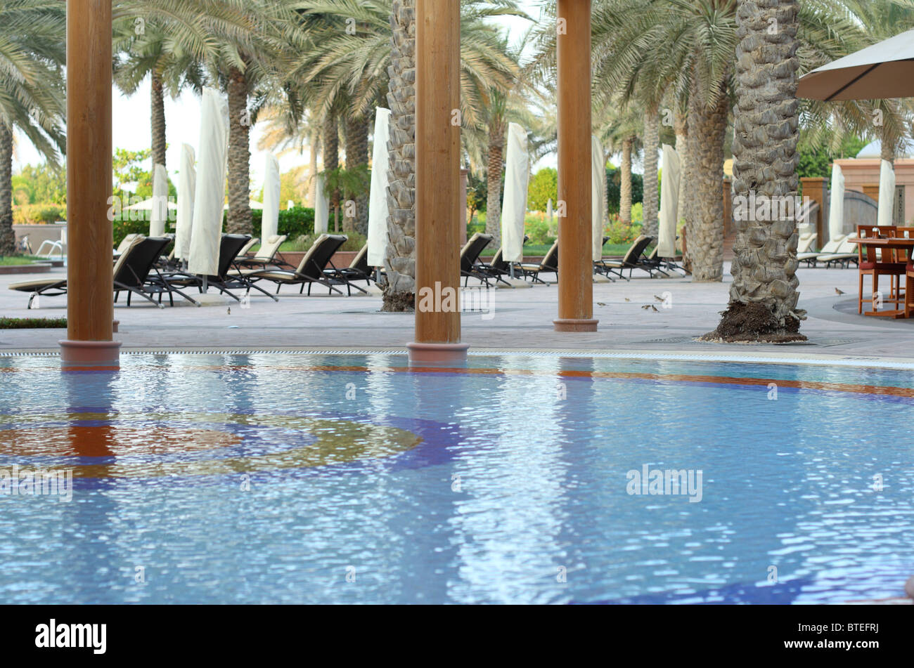 Pool of the hotel Stock Photo - Alamy