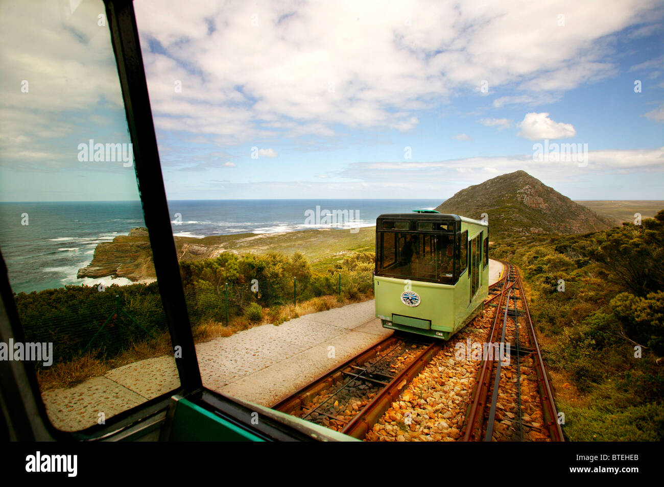 The Funicular Railway at Cape Point Stock Photo - Alamy