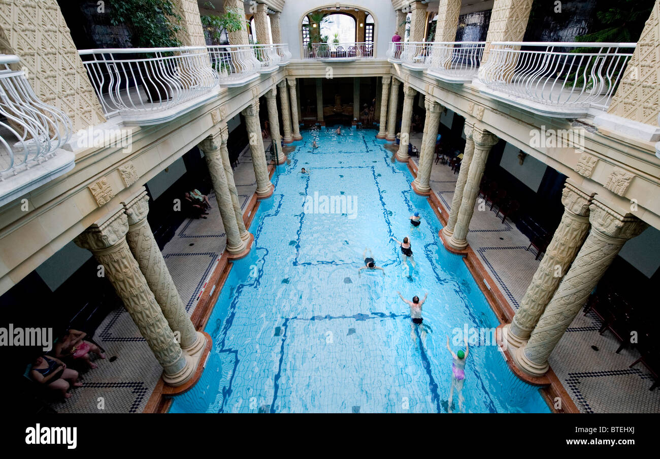 Gellert thermal baths budapest hi-res stock photography and images - Alamy